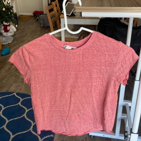 Tops | Cute Pink Crop Top Womens S | Poshmark